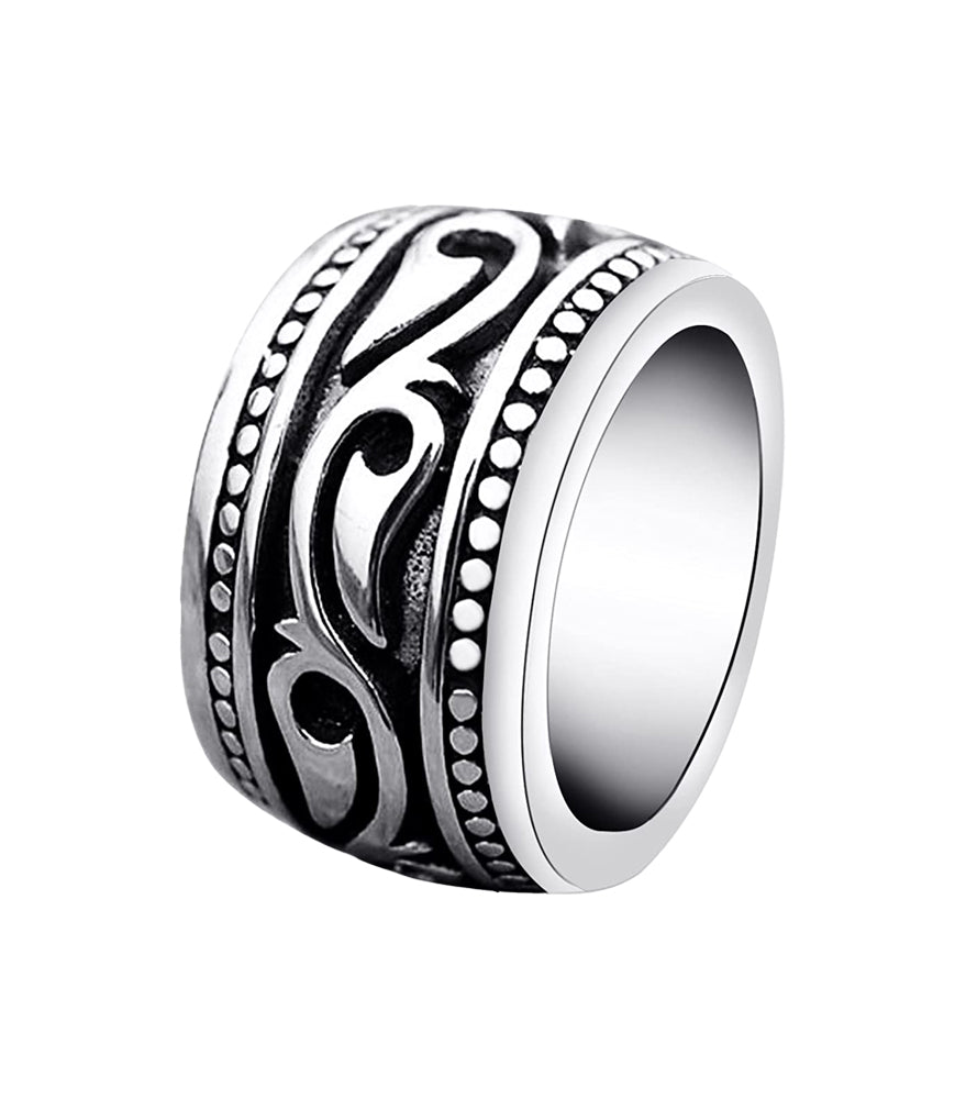 ANILLO BARROCO PLATEADO | RIN-55